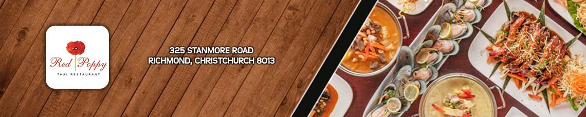 Red Poppy Thai Restaurant | Richmond | ORDER ONLINE | Takeaway | TuckerFox